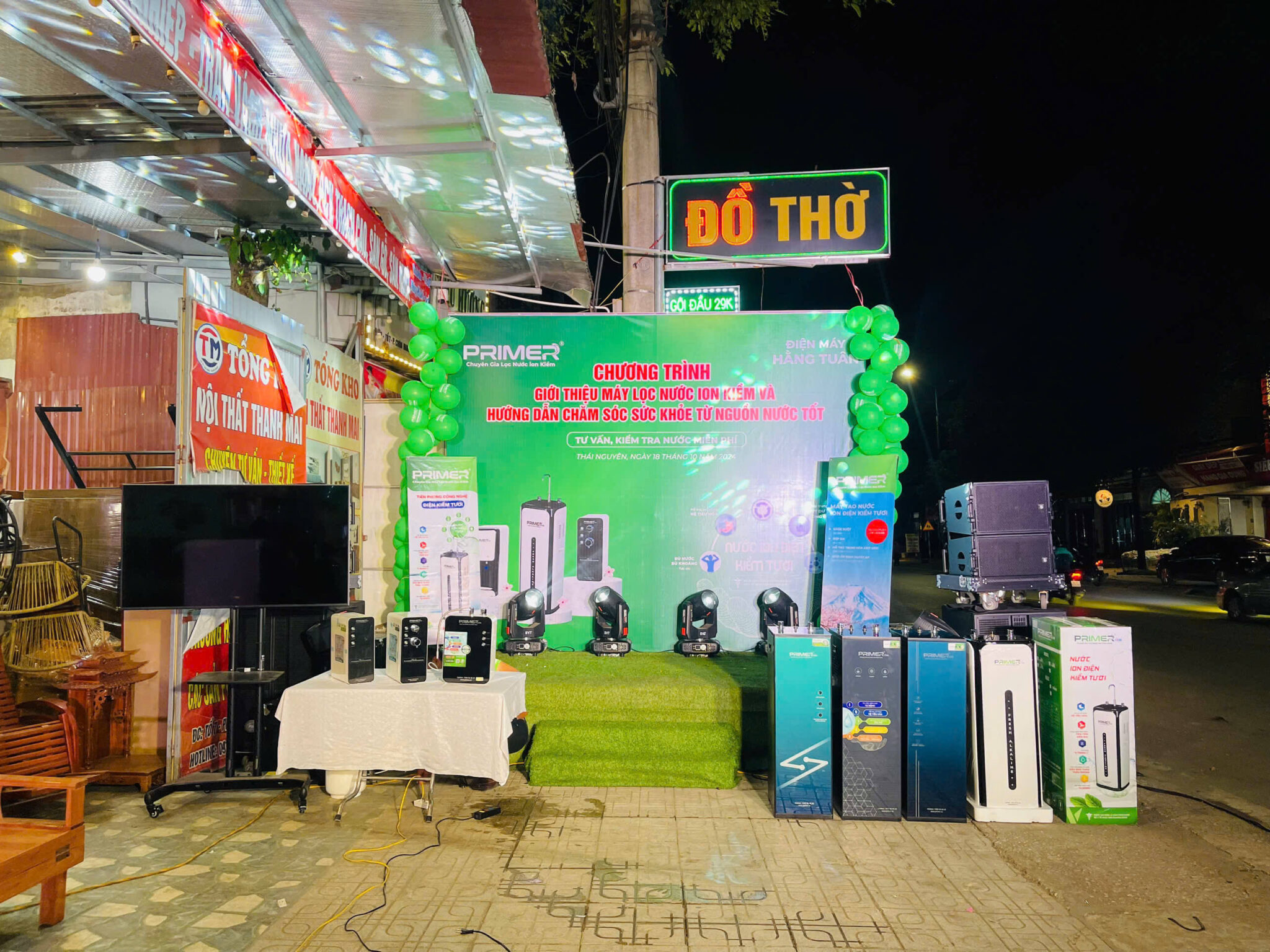 CHƯƠNG TRÌNH GIỚI THIỆU MÁY LỌC NƯỚC ION KIỀM PRIMER TẠI THÁI NGUYÊN ...